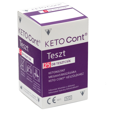 KETO Cont® Teszt tesztcsík 25 db